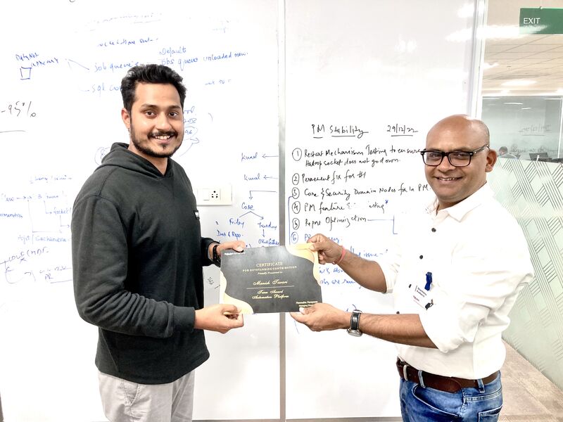 Manish Tiwari on LinkedIn: #newworkplace #recognition #proudmoment | 22 ... Manish Tiwari on LinkedIn: #newworkplace #recognition #proudmoment | 22 ...
