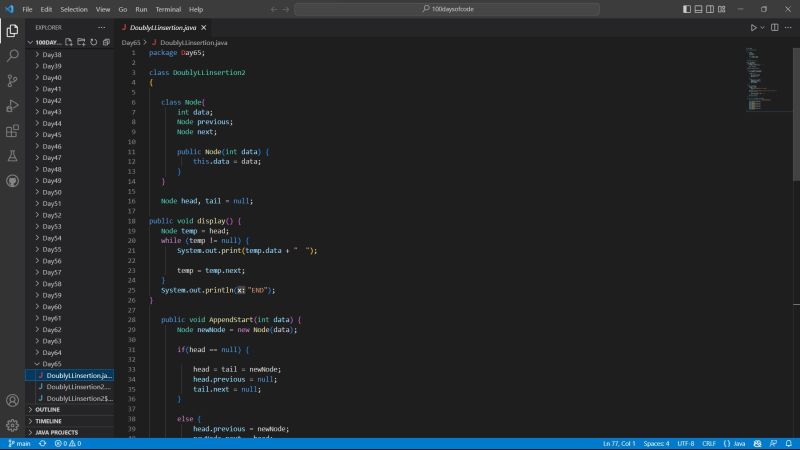 Abhishek Bhattacharjee on LinkedIn: Day 65: To insert a node in the ... Abhishek Bhattacharjee on LinkedIn: Day 65: To insert a node in the ...