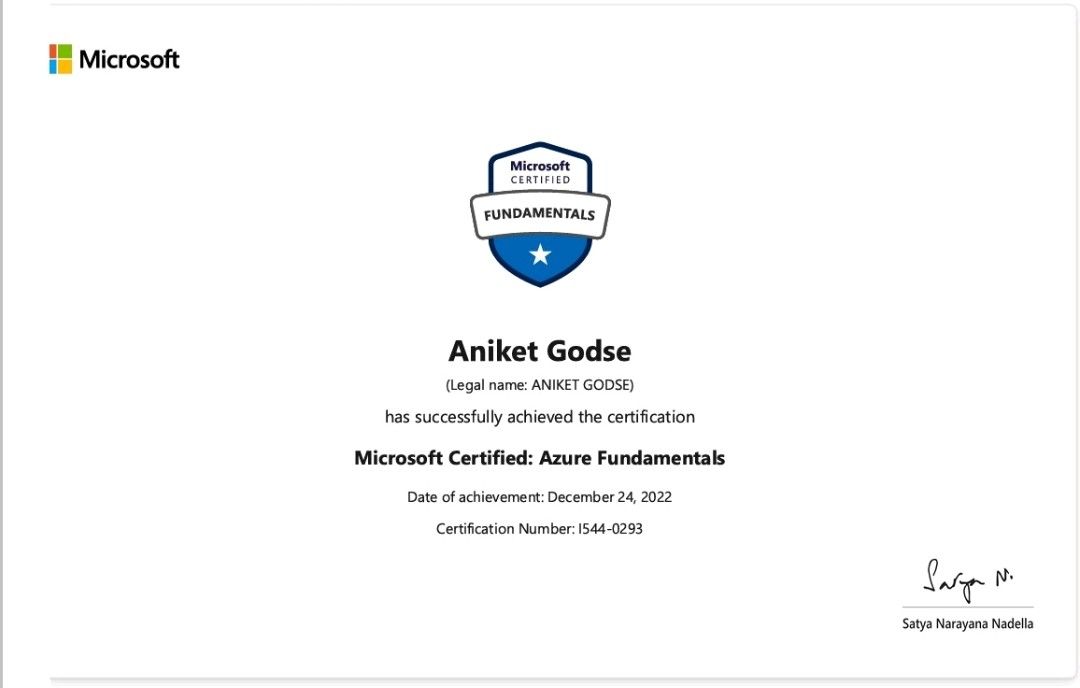 Aniket Godse posted on LinkedIn Aniket Godse posted on LinkedIn