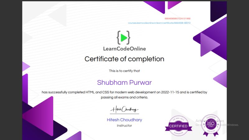Shubham Purwar on LinkedIn: #html #css Shubham Purwar on LinkedIn: #html #css