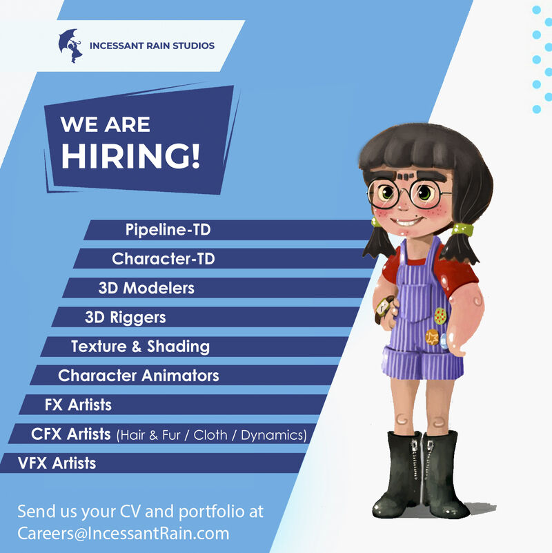 Incessant Rain Studios on LinkedIn: #hiring #animation #jobhiring # ... Incessant Rain Studios on LinkedIn: #hiring #animation #jobhiring # ...