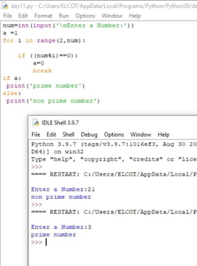 Manoj P on LinkedIn: #day11 #python #pythonprogramming #learn Manoj P on LinkedIn: #day11 #python #pythonprogramming #learn