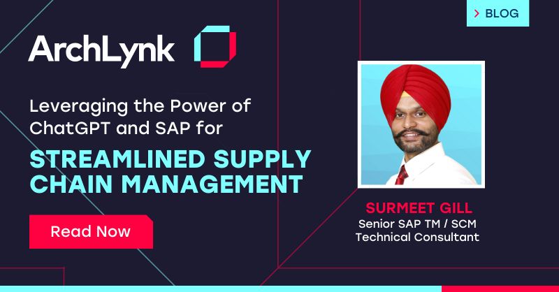 ArchLynk on LinkedIn: Leveraging the Power of ChatGPT & SAP for ... ArchLynk on LinkedIn: Leveraging the Power of ChatGPT & SAP for ...