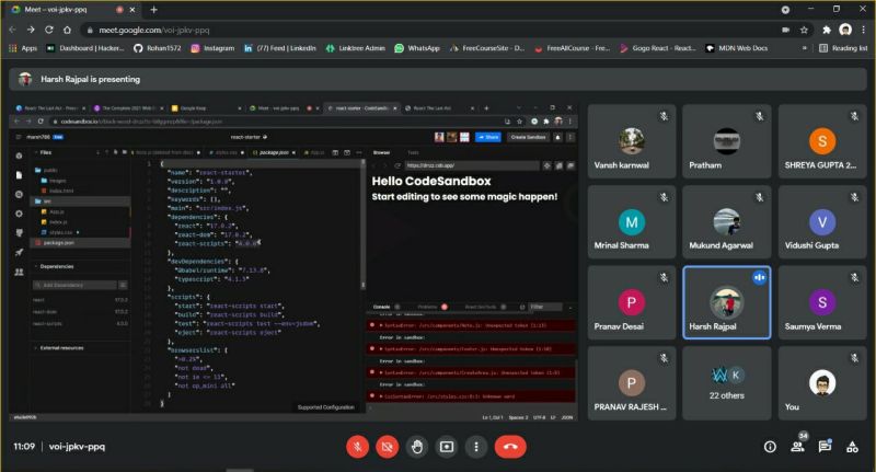 Harsh Rajpal on LinkedIn: #reactjs #event #session #webdevelopment Harsh Rajpal on LinkedIn: #reactjs #event #session #webdevelopment