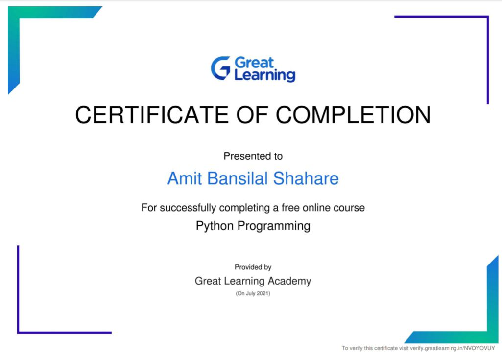 #python #pythonprogramming | Amit Shahare #python #pythonprogramming | Amit Shahare