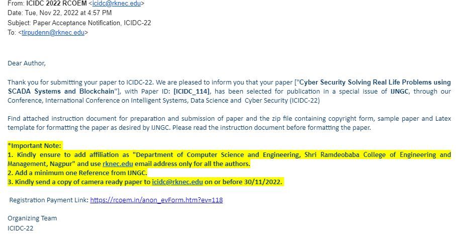 Gaurav Kedia on LinkedIn: #research #blockchain #cybersecurity # ... Gaurav Kedia on LinkedIn: #research #blockchain #cybersecurity # ...