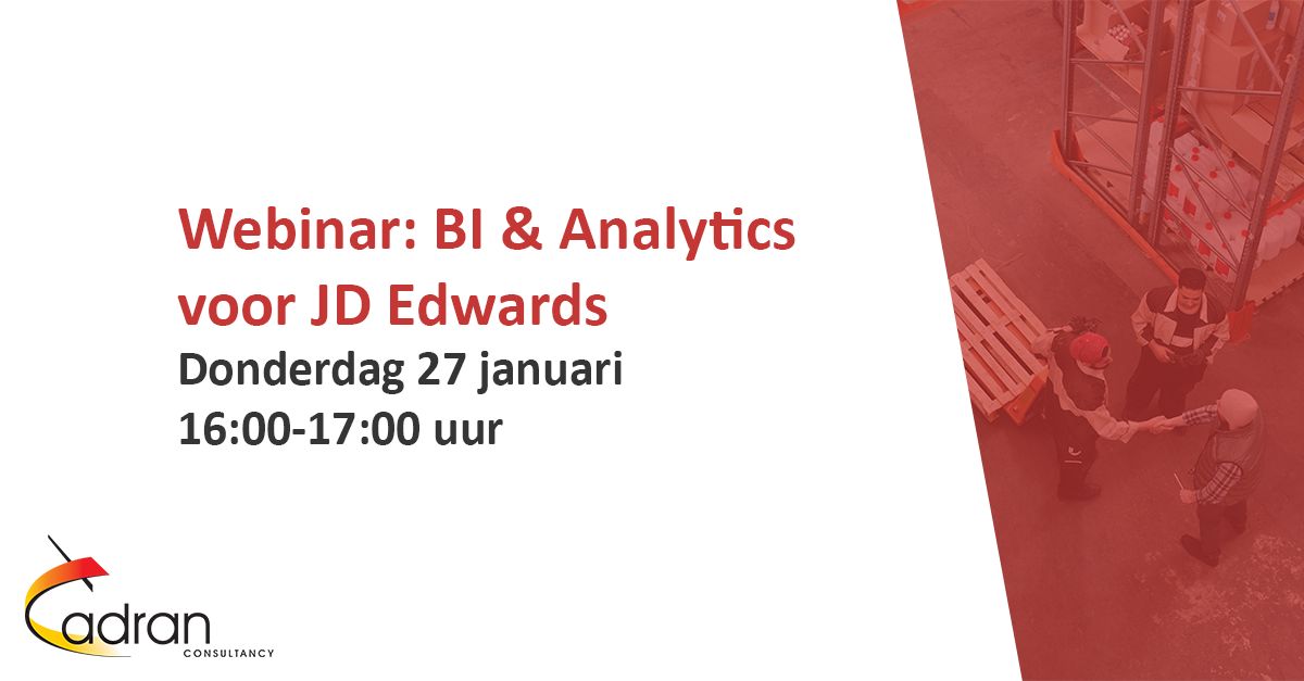 Cadran Analytics op LinkedIn: #tableau #jdedwards #logistiek Cadran Analytics op LinkedIn: #tableau #jdedwards #logistiek