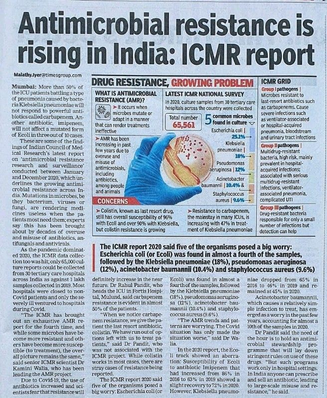 Aniket Kolekar on LinkedIn: #india #antimicrobialresistance Aniket Kolekar on LinkedIn: #india #antimicrobialresistance
