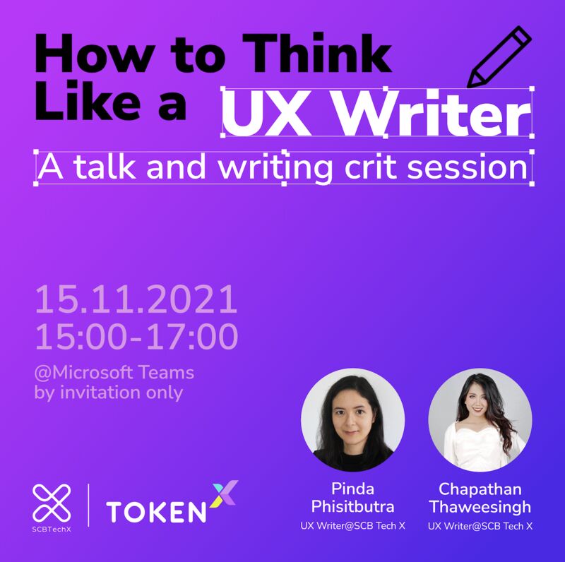 Pinda Phisitbutra on LinkedIn: #uxwriting #contentdesign #scbtechx # ... Pinda Phisitbutra on LinkedIn: #uxwriting #contentdesign #scbtechx # ...