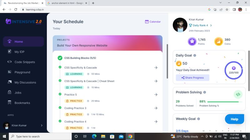 Kiran Kumar on LinkedIn: #day4 #30daysofcodechallenge #css #bootstrap # ... Kiran Kumar on LinkedIn: #day4 #30daysofcodechallenge #css #bootstrap # ...
