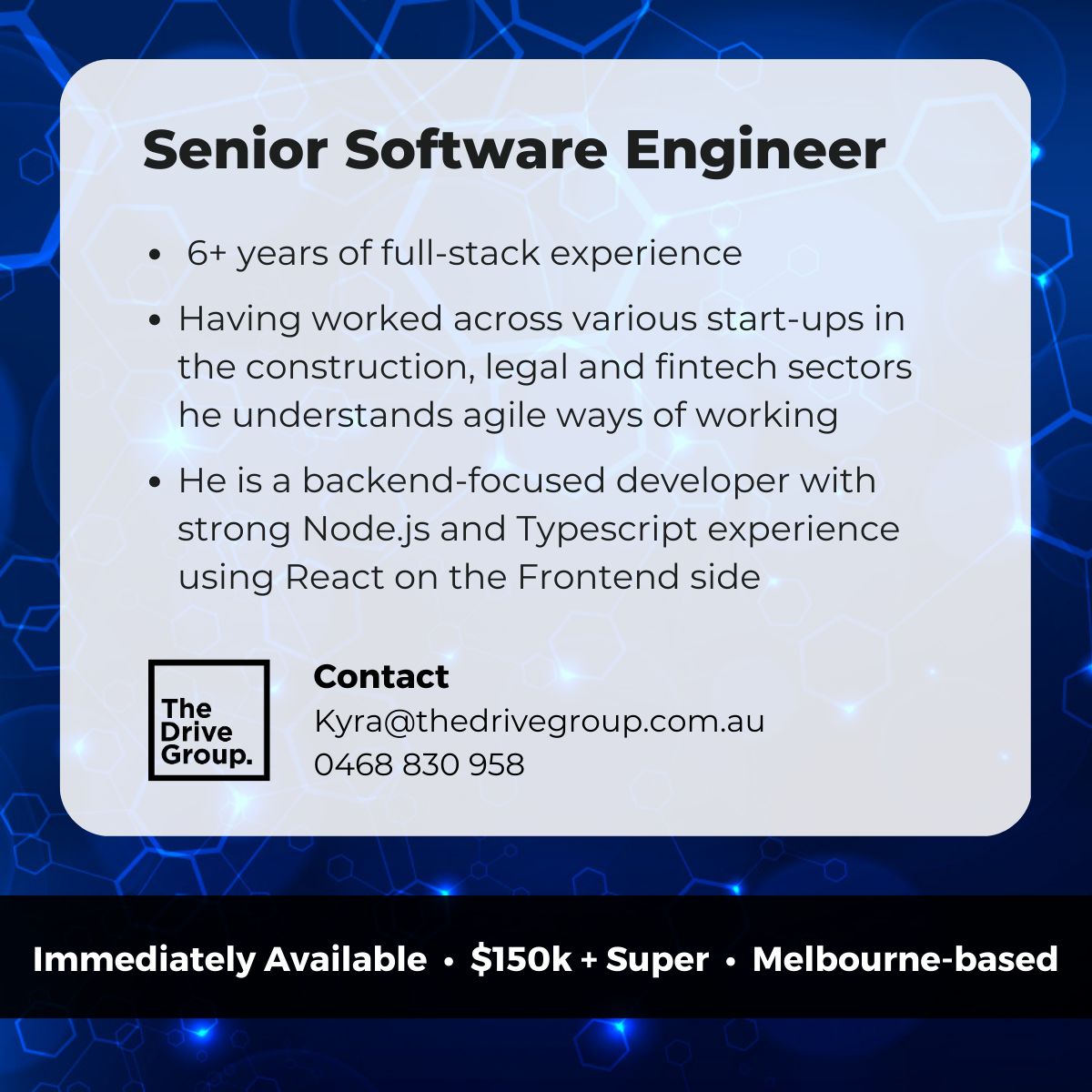 Kyra Blake on LinkedIn: #javascript #hiringmanagers #react #opportunity ... Kyra Blake on LinkedIn: #javascript #hiringmanagers #react #opportunity ...