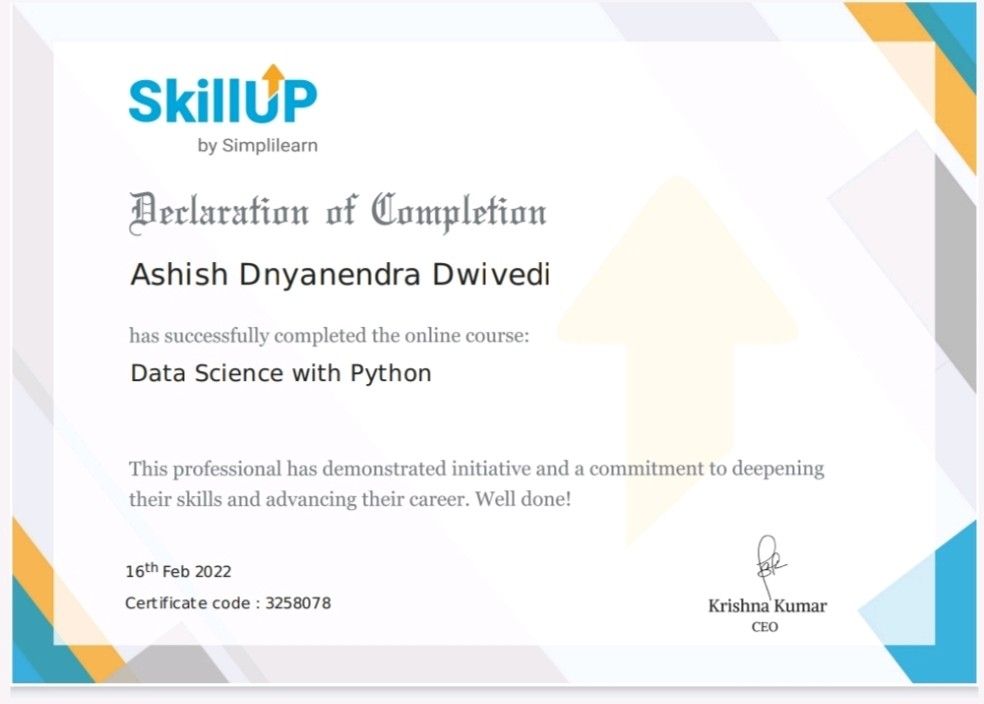 Aashish Dwivedi on LinkedIn: #datasciencewithpython #pythonprogramming ... Aashish Dwivedi on LinkedIn: #datasciencewithpython #pythonprogramming ...