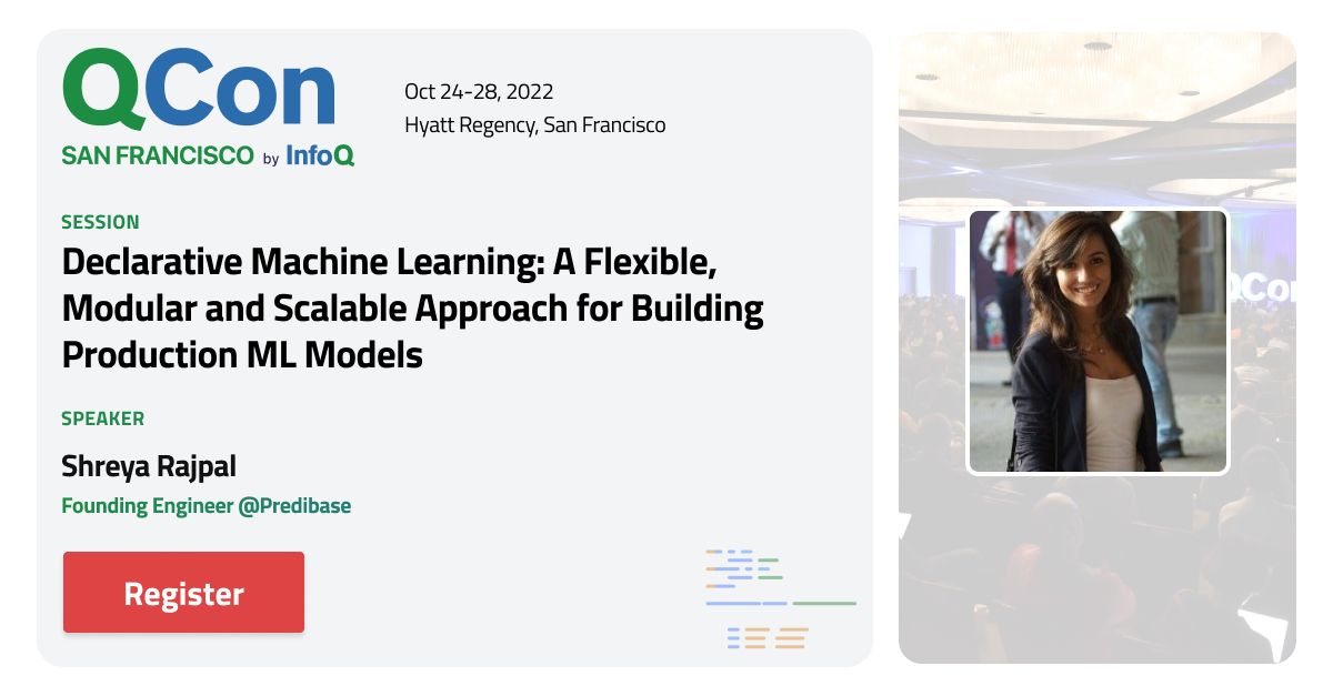 Shreya Rajpal on LinkedIn: #qconsf #mlops Shreya Rajpal on LinkedIn: #qconsf #mlops