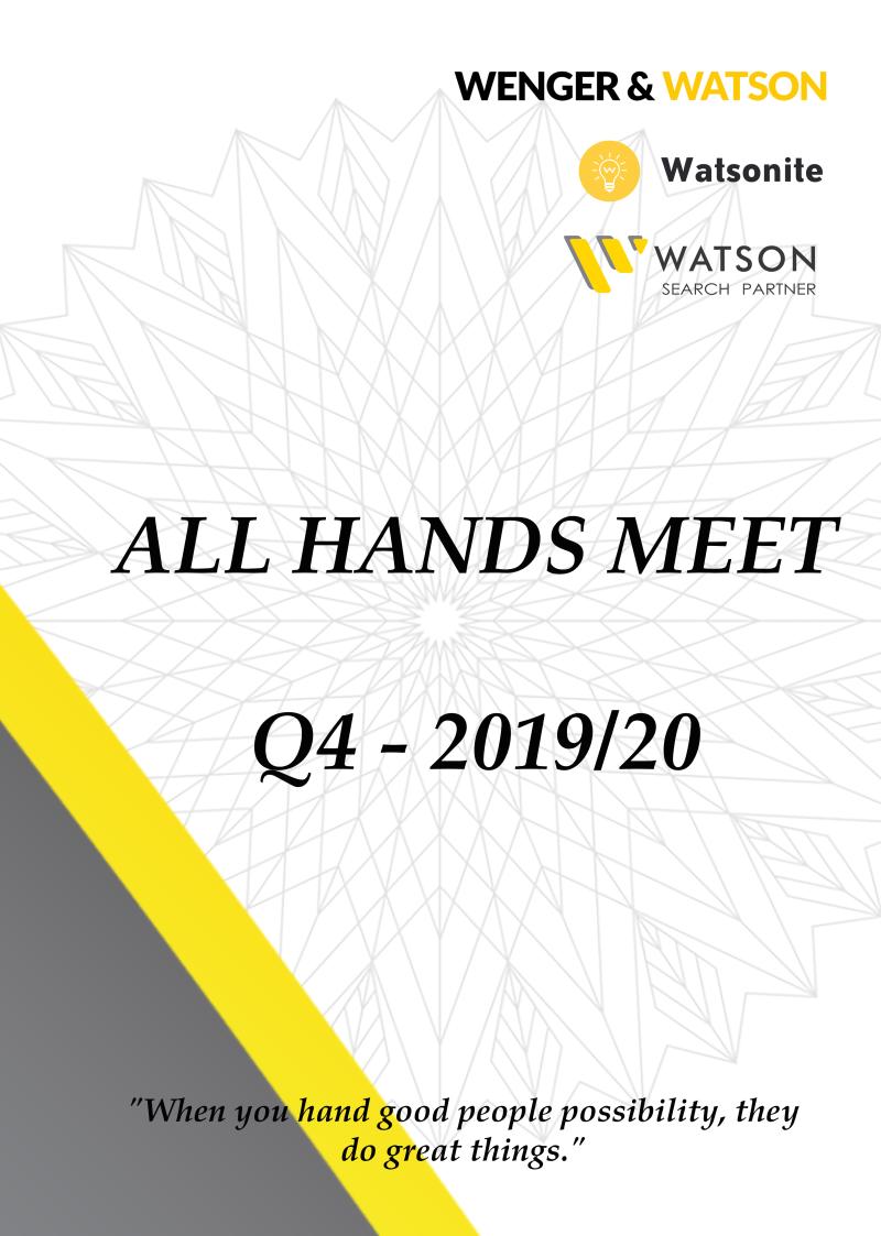Niresh Kumar on LinkedIn: #watsonite #allhandsmeet #achievement #q4 Niresh Kumar on LinkedIn: #watsonite #allhandsmeet #achievement #q4