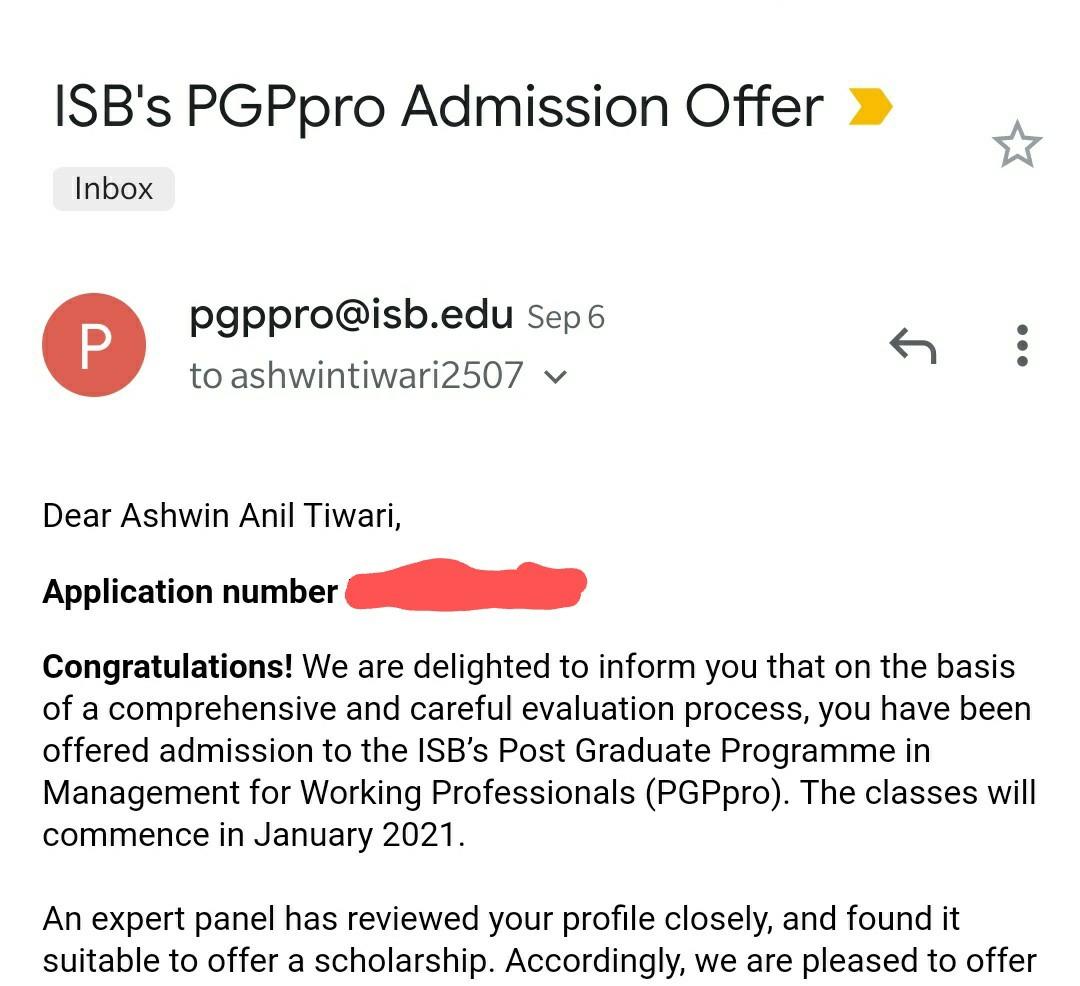 Ashwin Tiwari on LinkedIn: #isb #pgppro #emba | 66 comments Ashwin Tiwari on LinkedIn: #isb #pgppro #emba | 66 comments