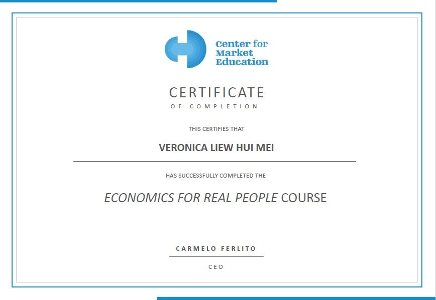 Veronica Hui Mei Liew on LinkedIn: The understanding of Economics is ... Veronica Hui Mei Liew on LinkedIn: The understanding of Economics is ...