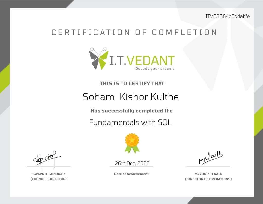 Soham Kulthe on LinkedIn: #sql #datascience Soham Kulthe on LinkedIn: #sql #datascience