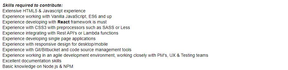 Prasanna Kumar on LinkedIn: #jobopportunity #job #reactjs # ... Prasanna Kumar on LinkedIn: #jobopportunity #job #reactjs # ...