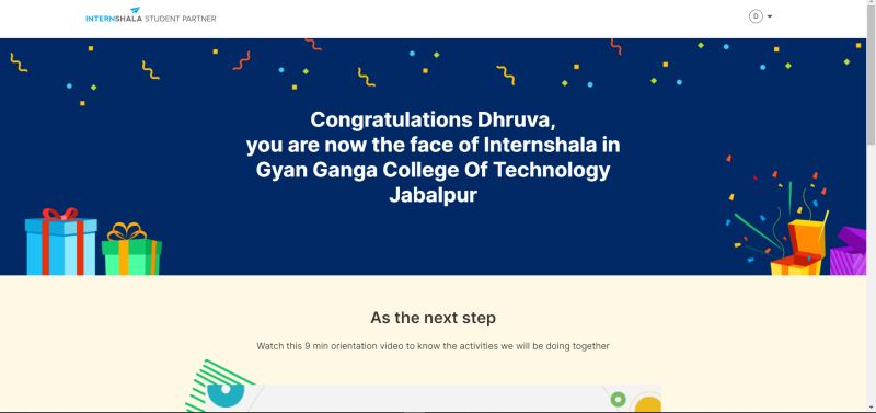 Dhruva Bhattacharya on LinkedIn: #internship #careers Dhruva Bhattacharya on LinkedIn: #internship #careers
