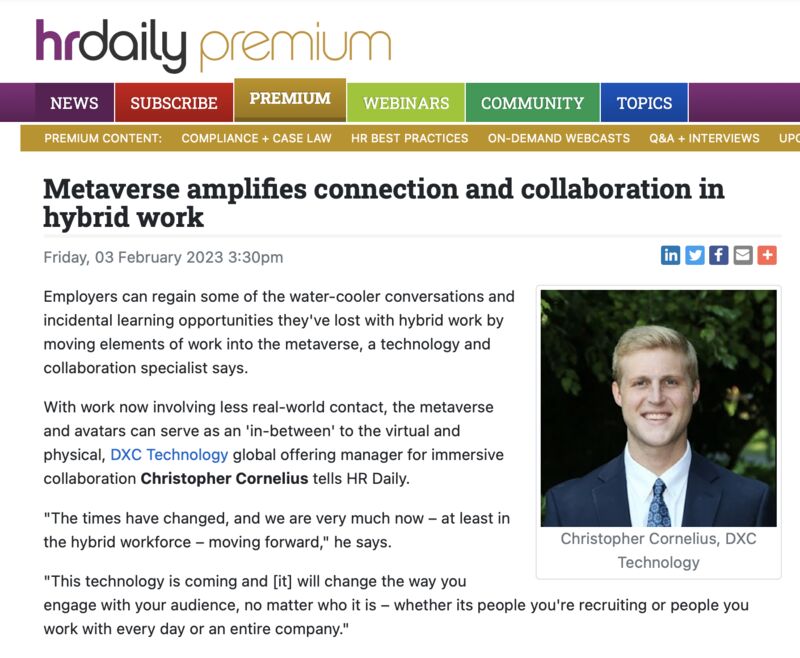Seelan Nayagam on LinkedIn: #metaverse #recruit #collaboration #wearedxc Seelan Nayagam on LinkedIn: #metaverse #recruit #collaboration #wearedxc