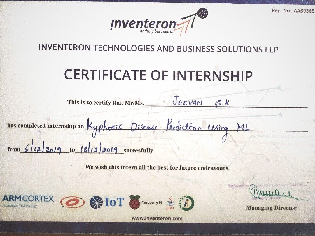 Jeevan S K on LinkedIn: #python #machinelearnig #mysore Jeevan S K on LinkedIn: #python #machinelearnig #mysore
