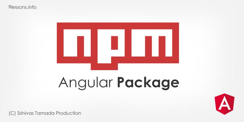 #angular #npm Create Angular NPM Package and Publish | Srinivas Tamada #angular #npm Create Angular NPM Package and Publish | Srinivas Tamada