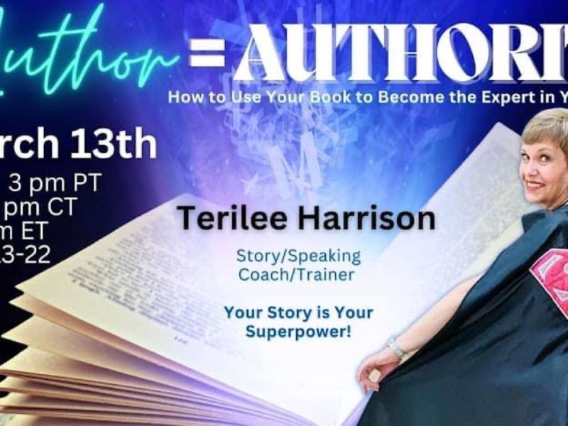 Terilee Harrison on LinkedIn: #author #authority #speaker #speakerlife Terilee Harrison on LinkedIn: #author #authority #speaker #speakerlife