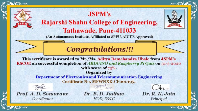 Aditya Ubale on LinkedIn: #arduino #raspberrypi #quiz Aditya Ubale on LinkedIn: #arduino #raspberrypi #quiz