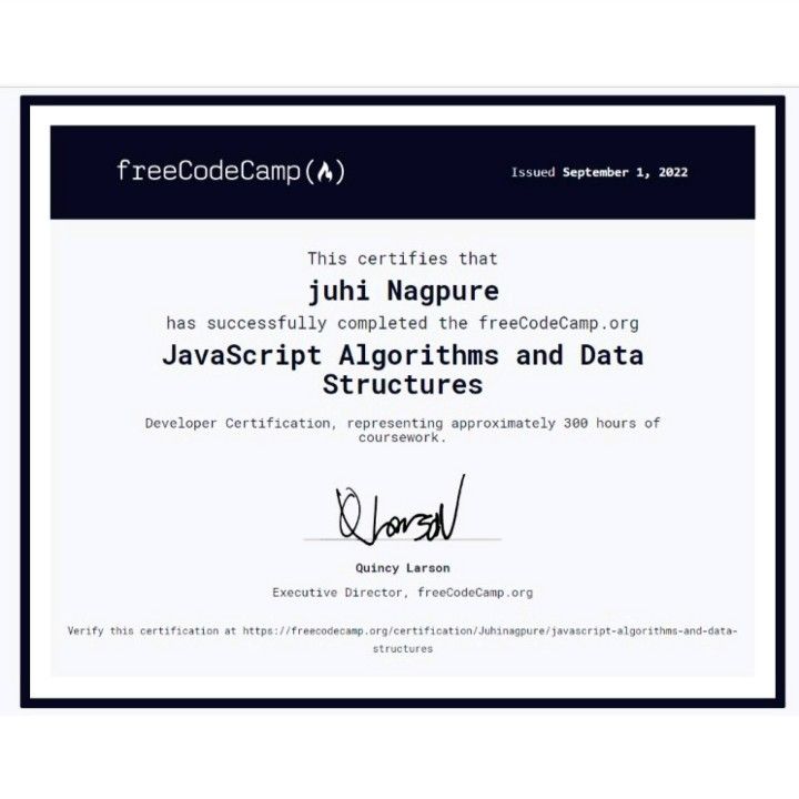 Juhi Nagpure on LinkedIn: #linkedinfam #javascript #algorithms # ... Juhi Nagpure on LinkedIn: #linkedinfam #javascript #algorithms # ...