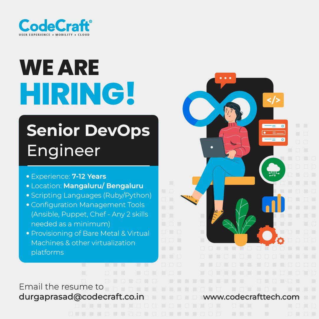 Krishanu Dey on LinkedIn: #devops #opportunity #hiring #jobalert # ... Krishanu Dey on LinkedIn: #devops #opportunity #hiring #jobalert # ...
