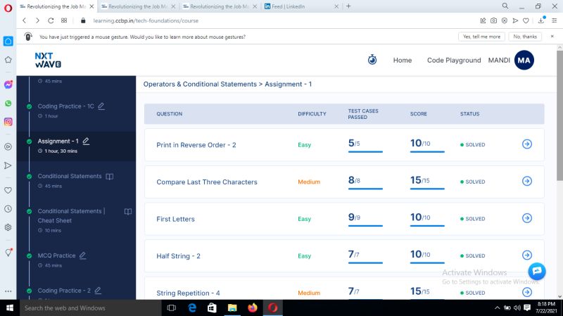 Sanjana Priya on LinkedIn: #30daysofcode #python #assignments #ccbp # ... Sanjana Priya on LinkedIn: #30daysofcode #python #assignments #ccbp # ...