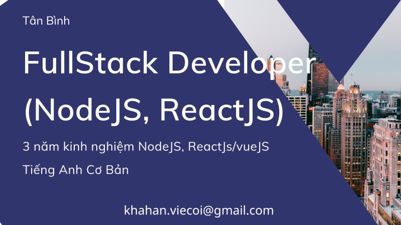 Kha Han Trên LinkedIn: #reactjs #nodejs #vuejs #fullstackdevelopers # ... Kha Han Trên LinkedIn: #reactjs #nodejs #vuejs #fullstackdevelopers # ...