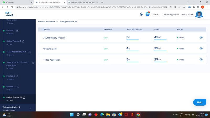 Neeraj Kumar Yellapu on LinkedIn: #nxtwave #javascript #coding #ccbp # ... Neeraj Kumar Yellapu on LinkedIn: #nxtwave #javascript #coding #ccbp # ...