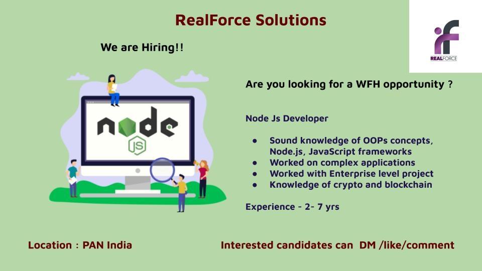 Monica- Hiring for nodejs, angular js and Tech leads on LinkedIn: # ... Monica- Hiring for nodejs, angular js and Tech leads on LinkedIn: # ...