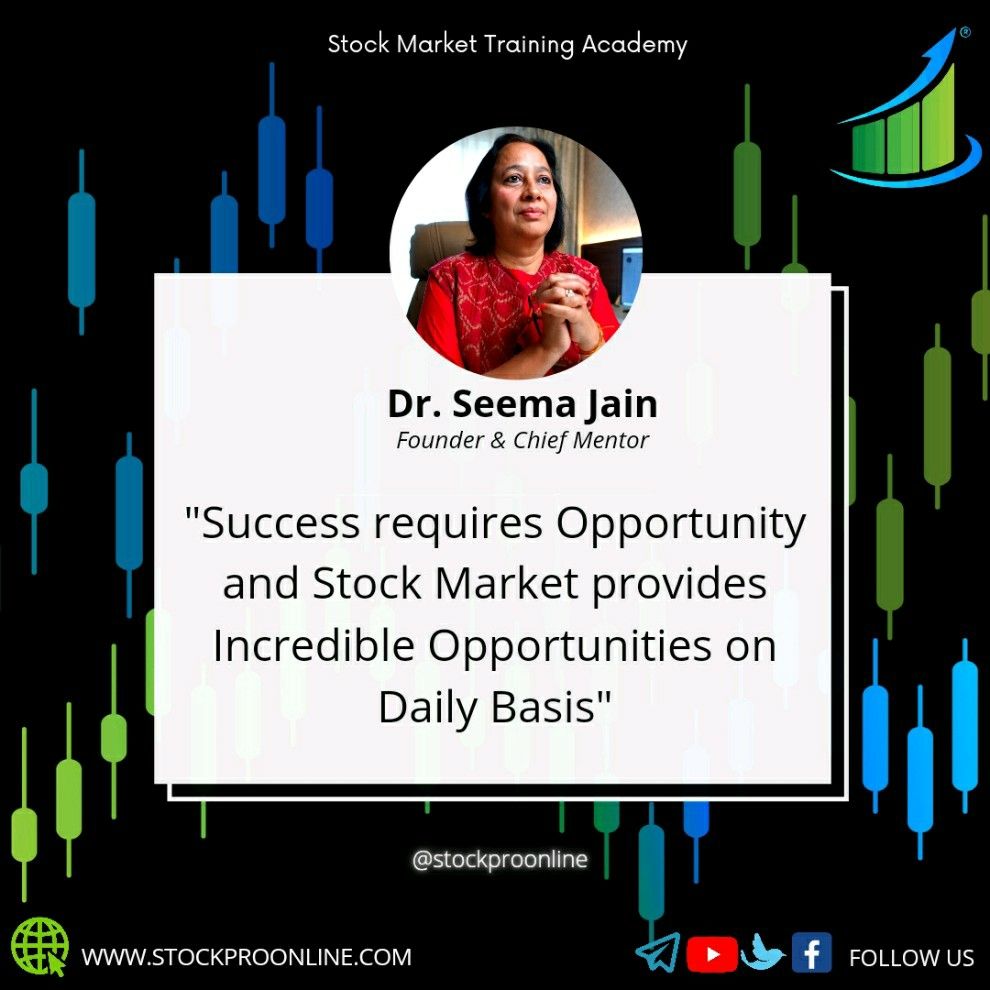 #motivationalquotes #stockpro #success #opportunity | Dr. Seema Jain #motivationalquotes #stockpro #success #opportunity | Dr. Seema Jain
