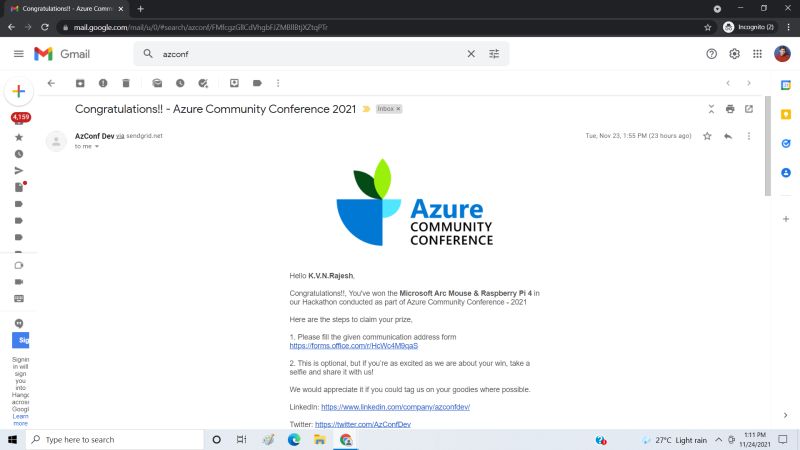 Dr.K.V.N. Rajesh on LinkedIn: My First Hackathon Coding Contest ... Dr.K.V.N. Rajesh on LinkedIn: My First Hackathon Coding Contest ...