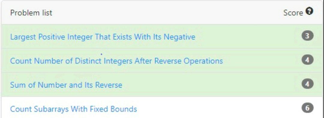 Aniket Dhokane on LinkedIn: Participated in today's leetcode weekly ... Aniket Dhokane on LinkedIn: Participated in today's leetcode weekly ...