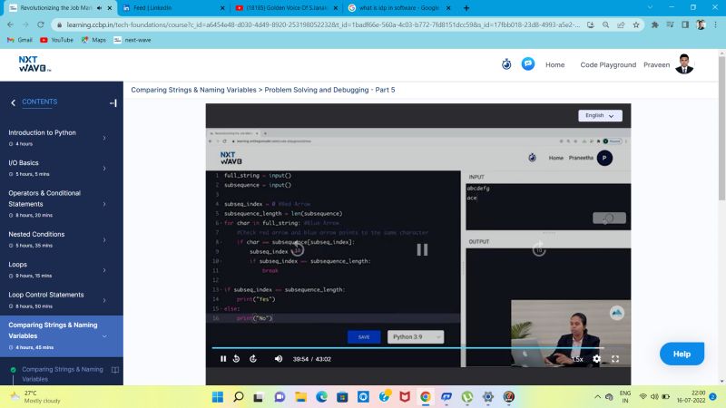 Praveen N on LinkedIn: #day25 #ccbp #nxtwave #30daysofcodechallenge # ... Praveen N on LinkedIn: #day25 #ccbp #nxtwave #30daysofcodechallenge # ...