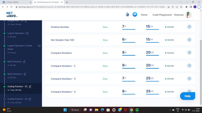 Sowmya Mummadi on LinkedIn: #nxtwave #rahulattuluri #python #coding # ... Sowmya Mummadi on LinkedIn: #nxtwave #rahulattuluri #python #coding # ...