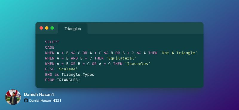Danish Hasan on LinkedIn: #hackerrank #mysql #connections Danish Hasan on LinkedIn: #hackerrank #mysql #connections