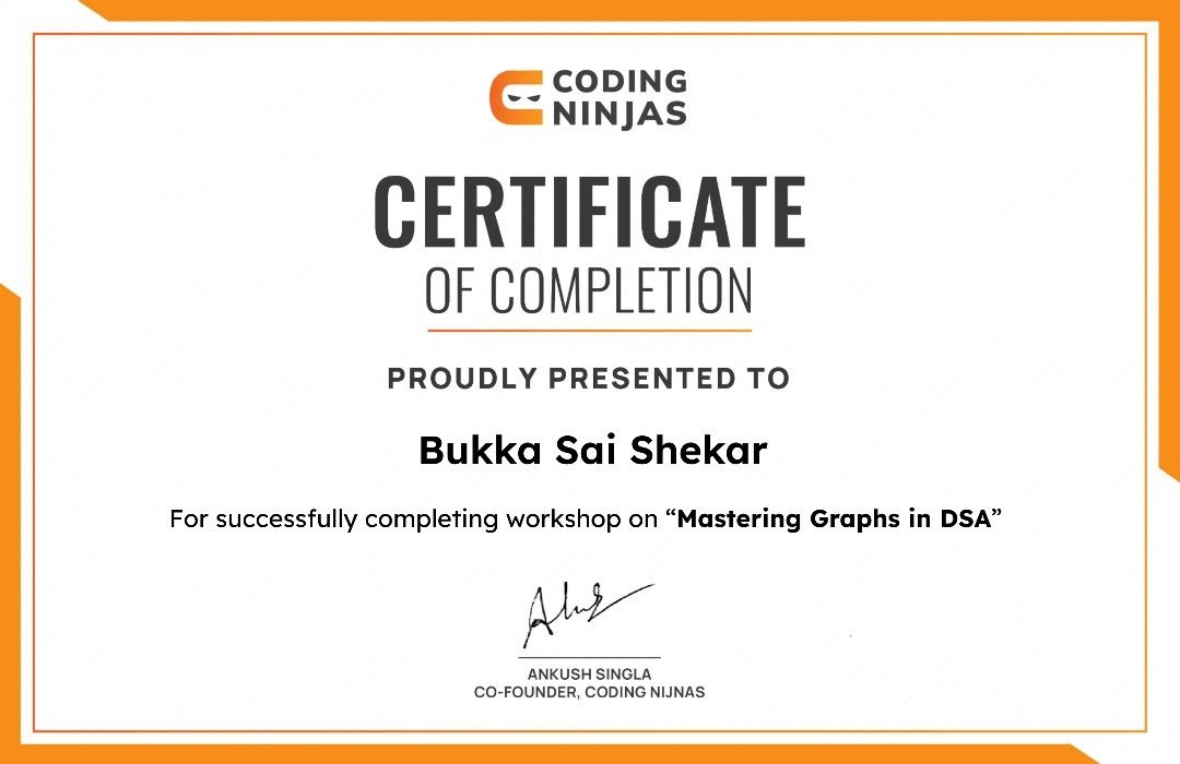Sai Shekar B. on LinkedIn: #dsa #codingninjas #webinar # ... Sai Shekar B. on LinkedIn: #dsa #codingninjas #webinar # ...