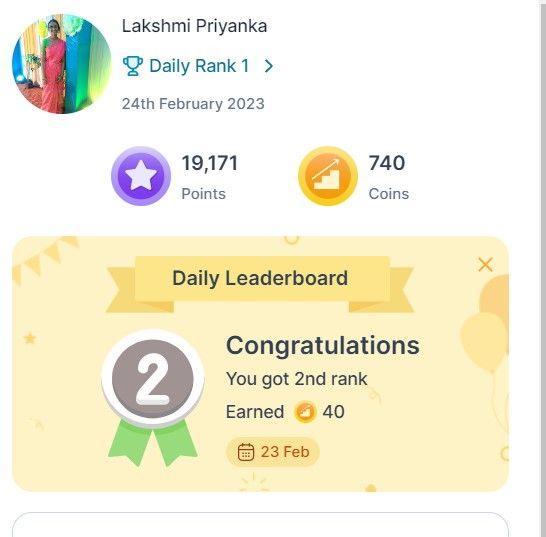 NVS Lakshmi Priyanka Yeddanapudi on LinkedIn: #python # ... NVS Lakshmi Priyanka Yeddanapudi on LinkedIn: #python # ...