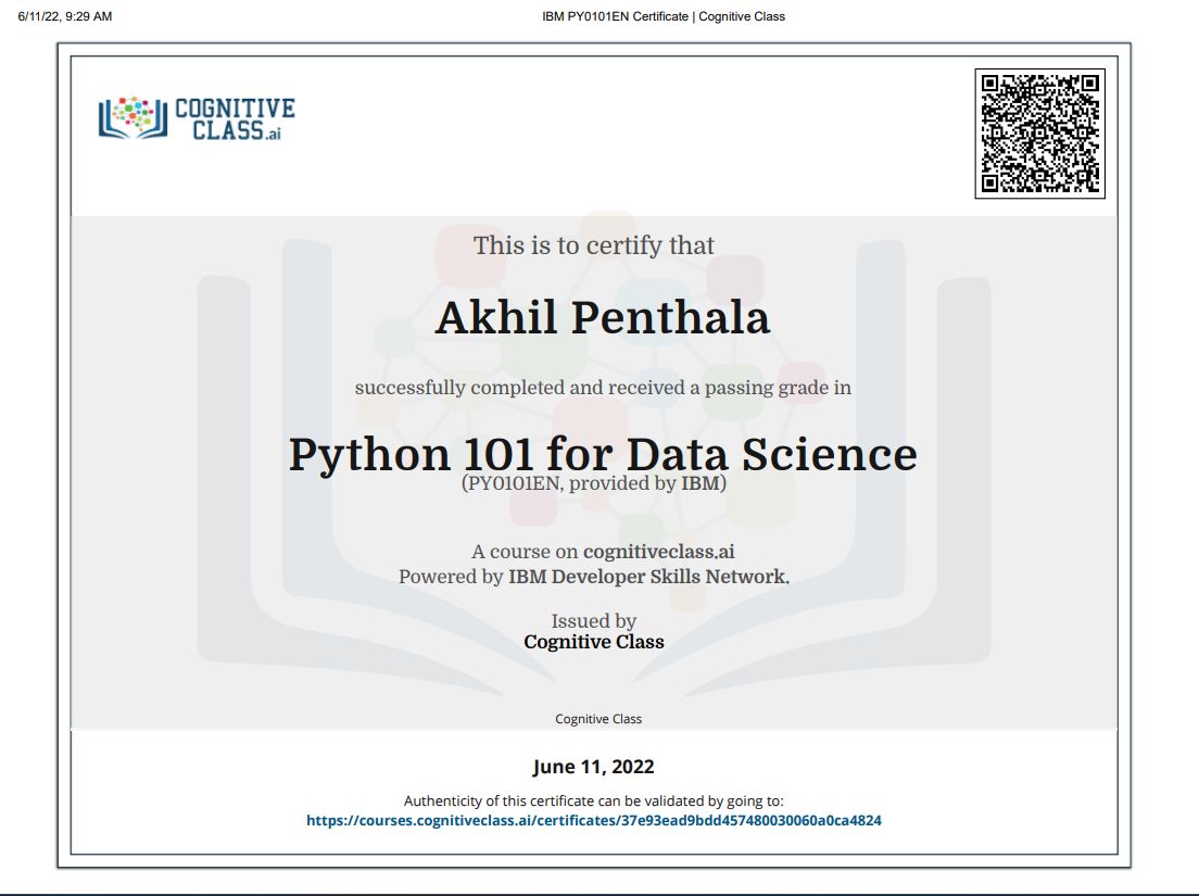 Penthala Akhil on LinkedIn: #python #datascience Penthala Akhil on LinkedIn: #python #datascience