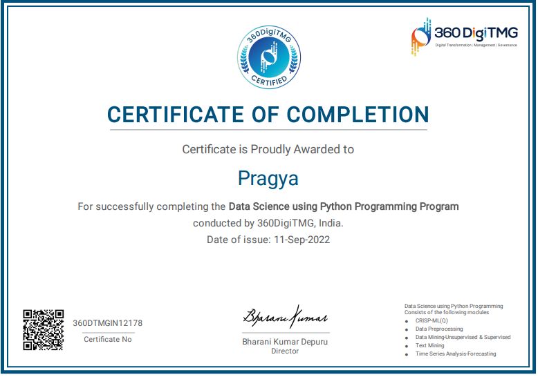 Pragya Mishra on LinkedIn: #datascience #python #machinelearning # ... Pragya Mishra on LinkedIn: #datascience #python #machinelearning # ...