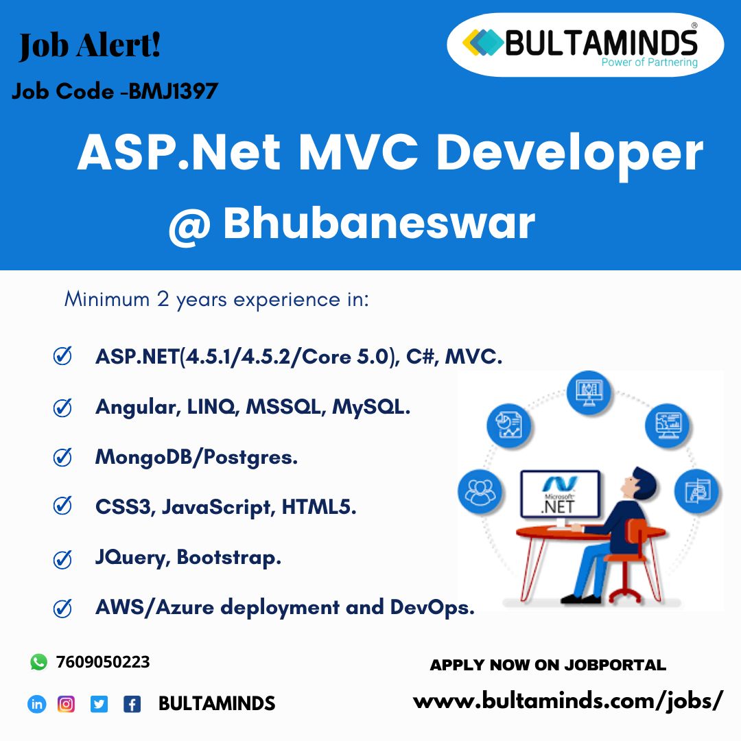 BULTAMINDS on LinkedIn: #aspdotnet #mvc #angular #linq #mssql #mysql # ... BULTAMINDS on LinkedIn: #aspdotnet #mvc #angular #linq #mssql #mysql # ...