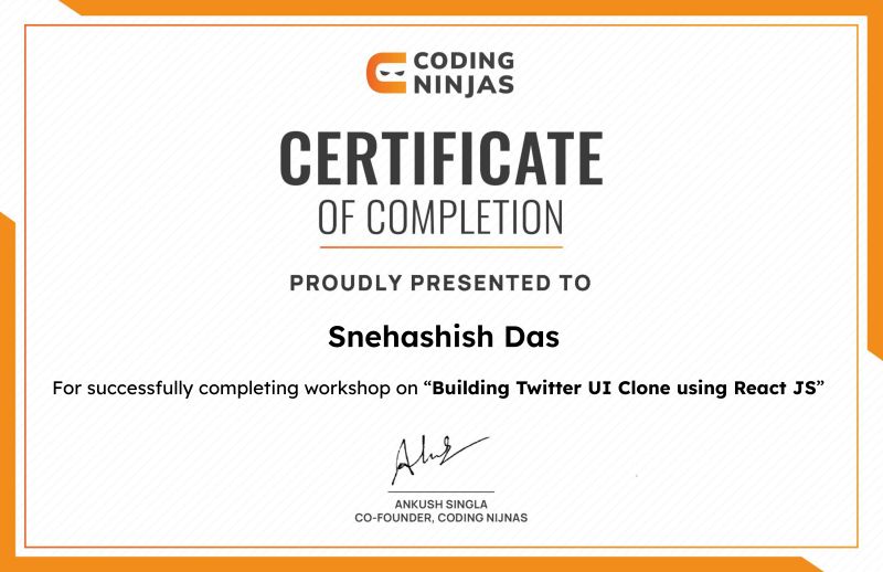 Snehashish Das on LinkedIn: #reactjs #coding Snehashish Das on LinkedIn: #reactjs #coding