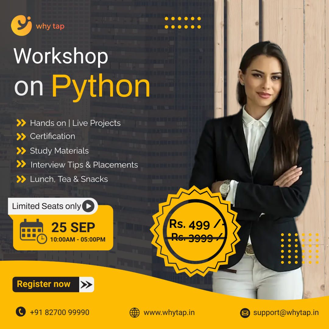WHY tap on LinkedIn: #workshop #python #pythonworkshop #whytap # ... WHY tap on LinkedIn: #workshop #python #pythonworkshop #whytap # ...