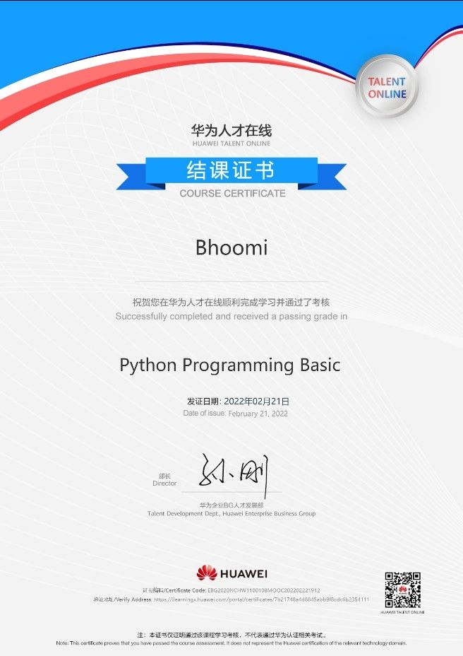 Bhoomi Sharma on LinkedIn: #pythonprogramming #python #certification # ... Bhoomi Sharma on LinkedIn: #pythonprogramming #python #certification # ...