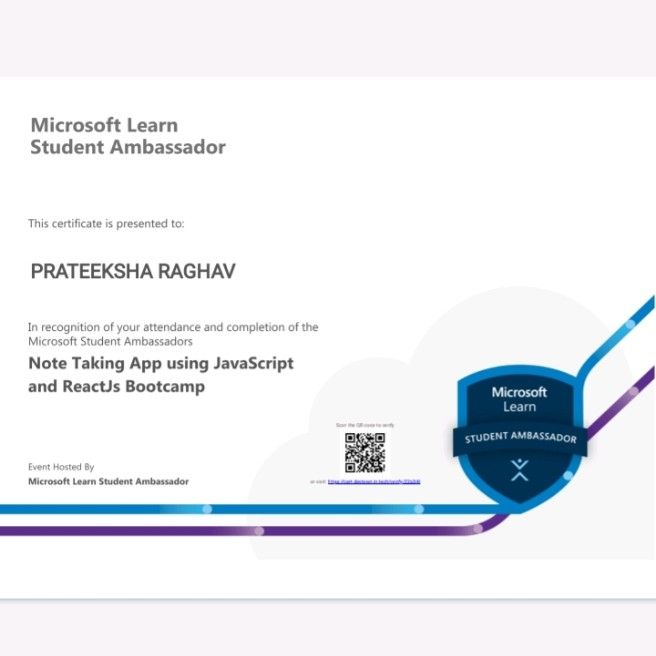 Prateeksha Raghav on LinkedIn: #micorsoft #javascript #reactjs #devtown ... Prateeksha Raghav on LinkedIn: #micorsoft #javascript #reactjs #devtown ...