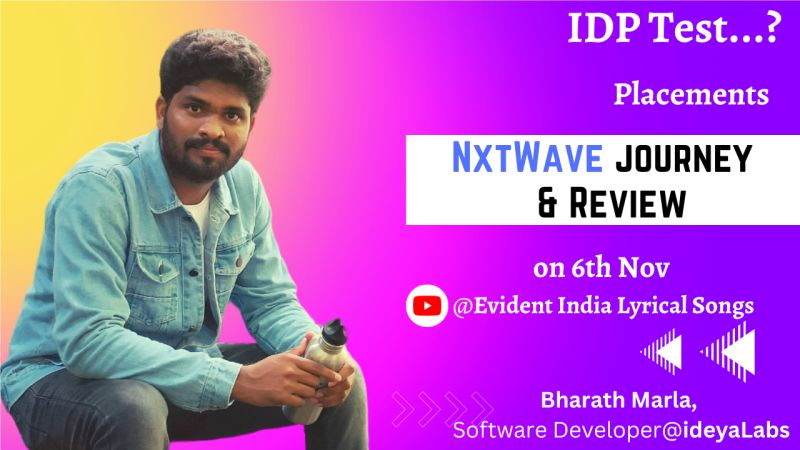 Bharath Marla on LinkedIn: #nxtwave #idp #ccbp # ... Bharath Marla on LinkedIn: #nxtwave #idp #ccbp # ...